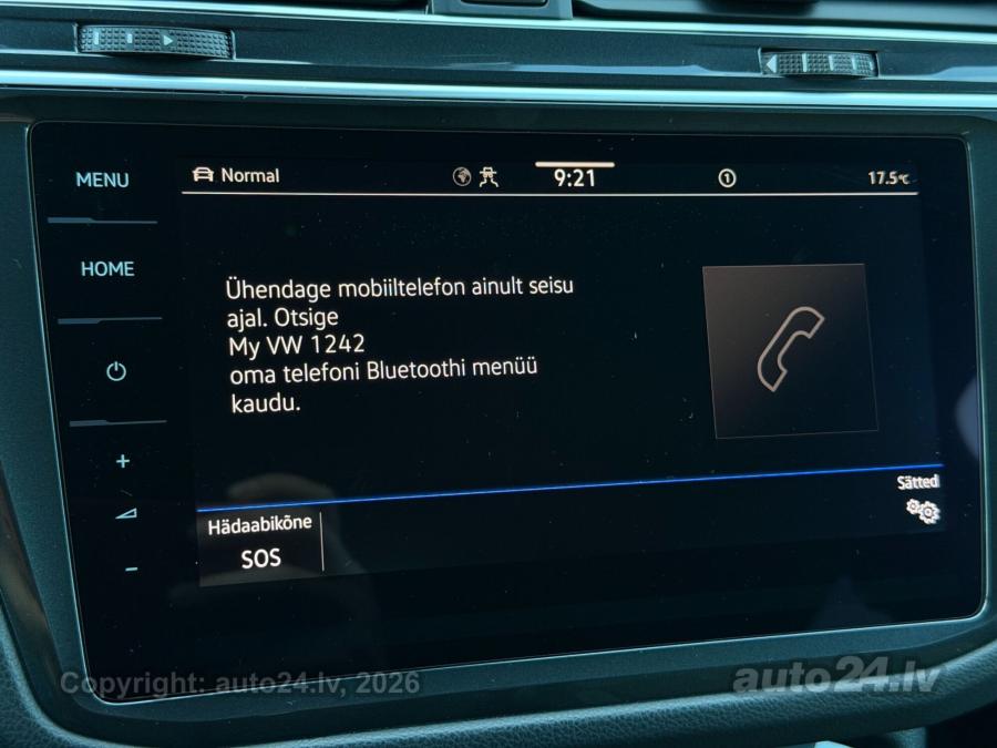 Pelēks Volkswagen Tiguan 2020 Pērnava, ar dzinēja tilpumu 2.00 L un nobraukumu 135 tūkst. km par 29900 €, foto 19 vietnē AUTOMOTO.COM.LV