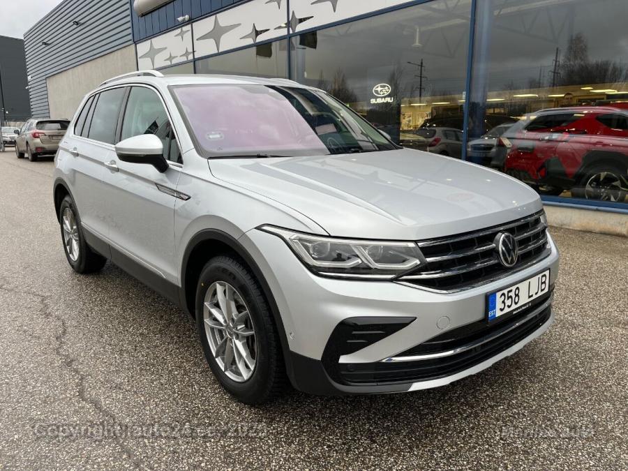 Grey Volkswagen Tiguan 2021 in Tartu, with an engine capacity of 2.00 L and mileage of 103 thousand km for 26900 €, photo 4 on AUTOMOTO.COM.LV