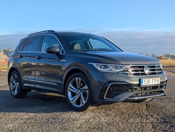 Grey Volkswagen Tiguan 2021 in Haapsalu, with an engine capacity of 1.50 L and mileage of 216 thousand km for 25000 €, photo 1 on AUTOMOTO.COM.LV
