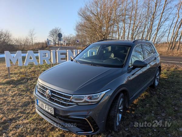 Grey Volkswagen Tiguan 2021 in Haapsalu, with an engine capacity of 1.50 L and mileage of 216 thousand km for 25000 €, photo 10 on AUTOMOTO.COM.LV