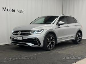 Pelēks Volkswagen Tiguan 2021 Tallina, ar dzinēja tilpumu 1.50 L un nobraukumu 80 tūkst. km par 123 €, foto  vietnē AUTOMOTO.COM.LV