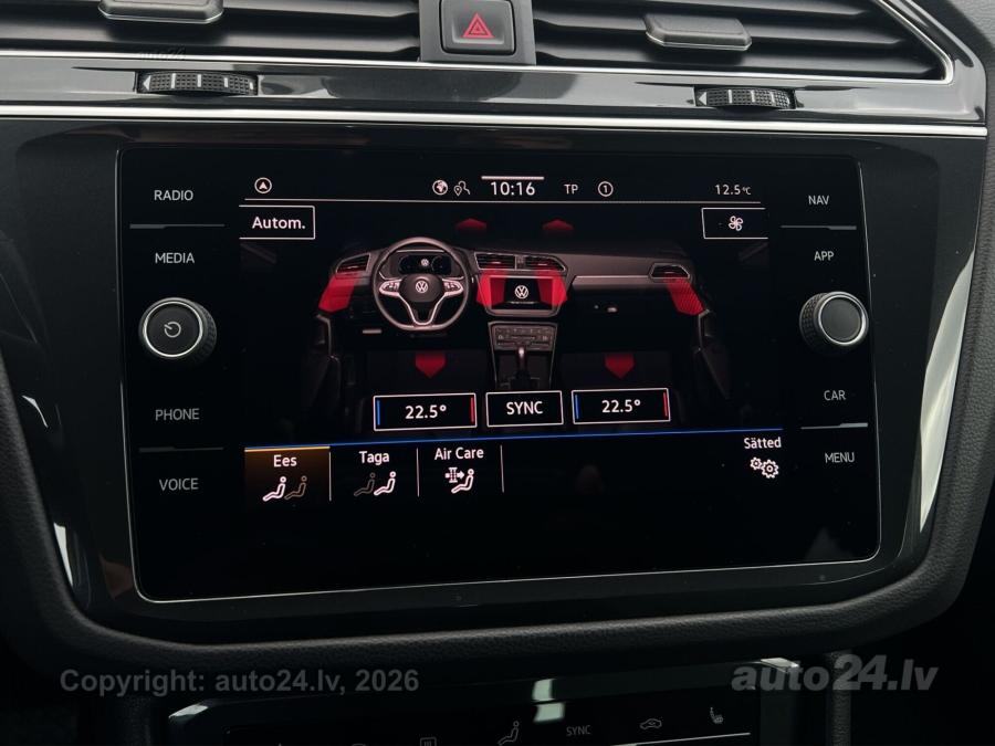 Pelēks Volkswagen Tiguan 2021 Pērnava, ar dzinēja tilpumu 1.50 L un nobraukumu 80 tūkst. km par 23900 €, foto 11 vietnē AUTOMOTO.COM.LV