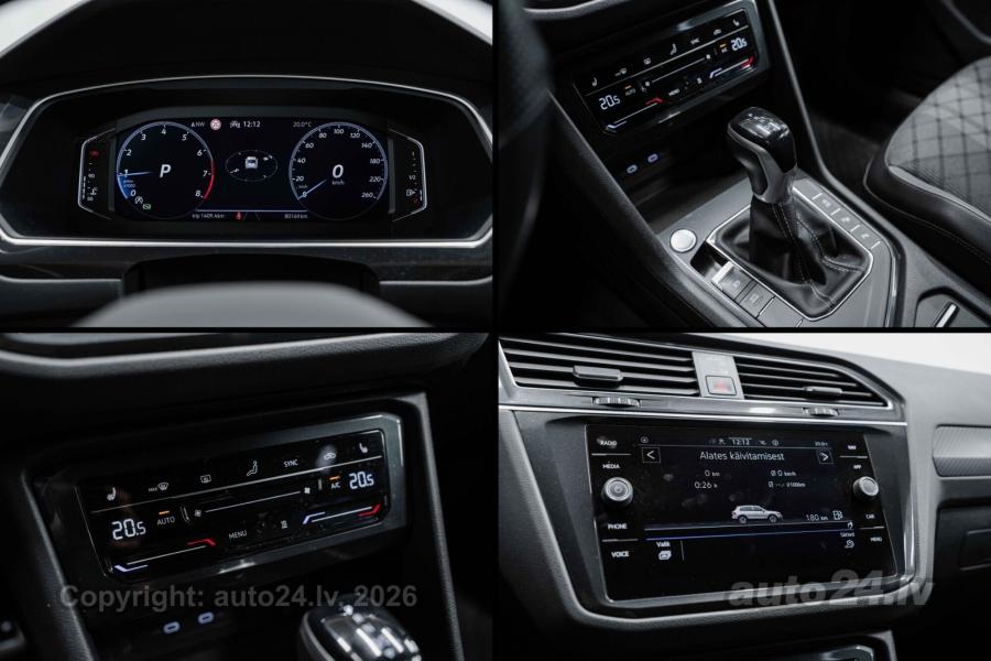 Grey Volkswagen Tiguan 2021 in Tallinn, with an engine capacity of 1.50 L and mileage of 82 thousand km for 23900 €, photo 14 on AUTOMOTO.COM.LV