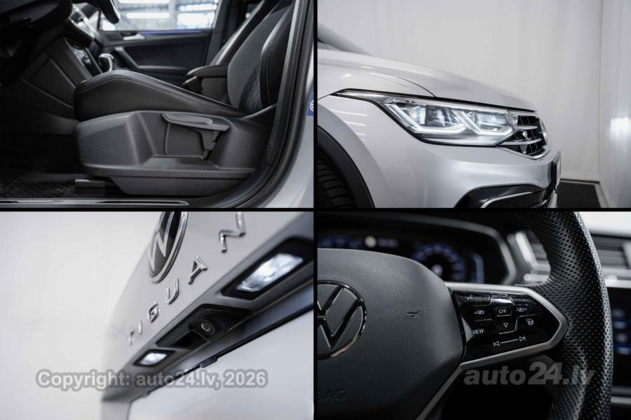 Grey Volkswagen Tiguan 2021 in Tallinn, with an engine capacity of 1.50 L and mileage of 82 thousand km for 23900 €, photo 15 on AUTOMOTO.COM.LV
