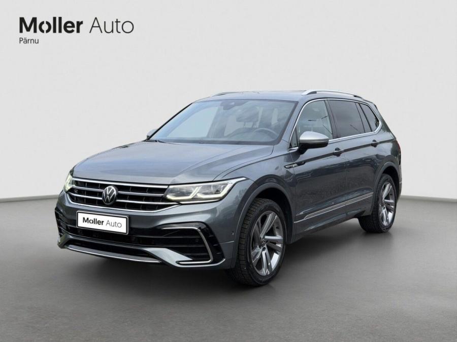 Pelēks Volkswagen Tiguan 2021 Pērnava, ar dzinēja tilpumu 1.50 L un nobraukumu 99 tūkst. km par 28950 €, foto 1 vietnē AUTOMOTO.COM.LV