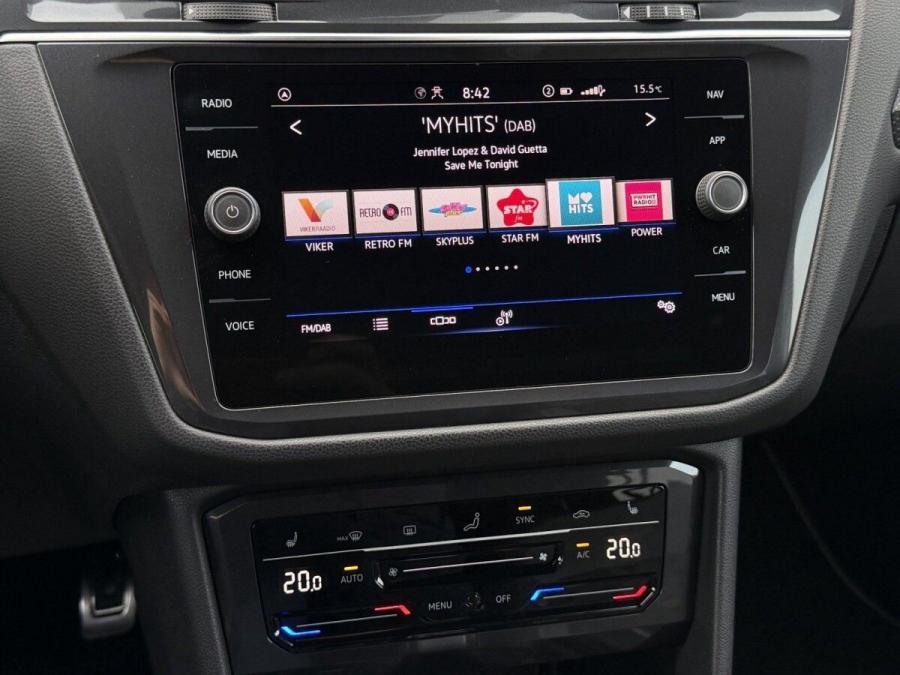 Pelēks Volkswagen Tiguan 2021 Pērnava, ar dzinēja tilpumu 1.50 L un nobraukumu 99 tūkst. km par 28950 €, foto 9 vietnē AUTOMOTO.COM.LV