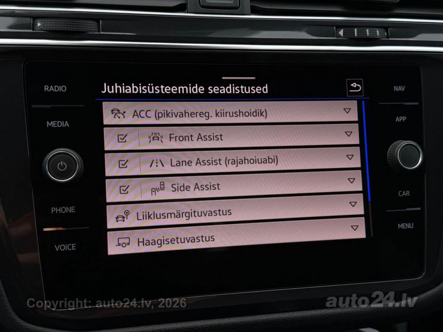 Серый Фольксваген Тигуан 2021 в Пярну, объемом двигателя 1.50 л и пробегом 99 тыс. км за 28950 €, фото 18 на AUTOMOTO.COM.LV