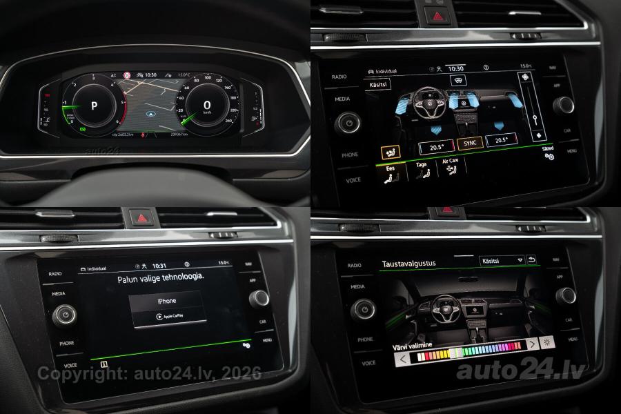Pelēks Volkswagen Tiguan 2022 Tartu, ar dzinēja tilpumu 2.00 L un nobraukumu 239 tūkst. km par 22900 €, foto 22 vietnē AUTOMOTO.COM.LV