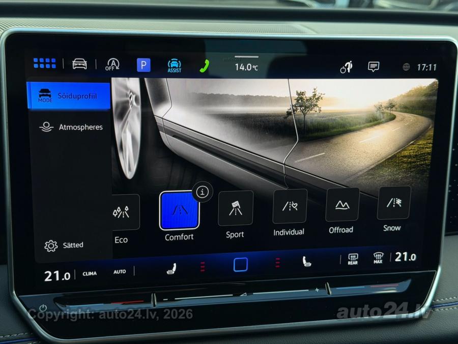 Pelēks Volkswagen Tiguan 2024 Pērnava, ar dzinēja tilpumu 2.00 L un nobraukumu 35 tūkst. km par 48500 €, foto 17 vietnē AUTOMOTO.COM.LV
