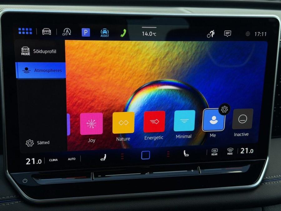 Pelēks Volkswagen Tiguan 2024 Pērnava, ar dzinēja tilpumu 2.00 L un nobraukumu 35 tūkst. km par 45450 €, foto 18 vietnē AUTOMOTO.COM.LV