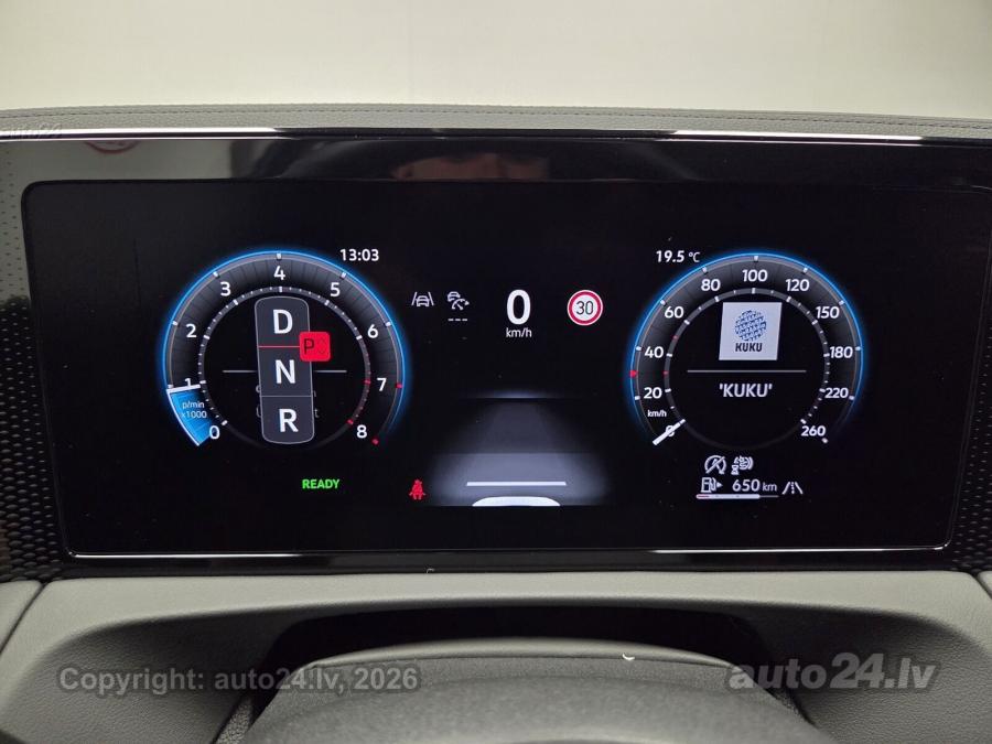 Grey Volkswagen Tiguan 2024 in Tallinn, with an engine capacity of 1.50 L and mileage of 9 thousand km for 32490 €, photo 15 on AUTOMOTO.COM.LV
