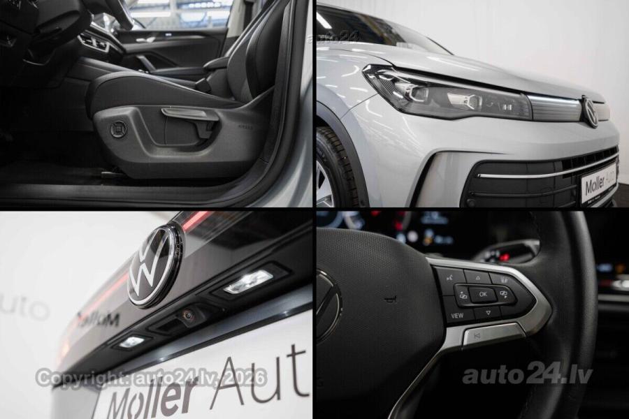 Grey Volkswagen Tiguan 2024 in Tallinn, with an engine capacity of 1.50 L and mileage of 45 thousand km for 31500 €, photo 15 on AUTOMOTO.COM.LV