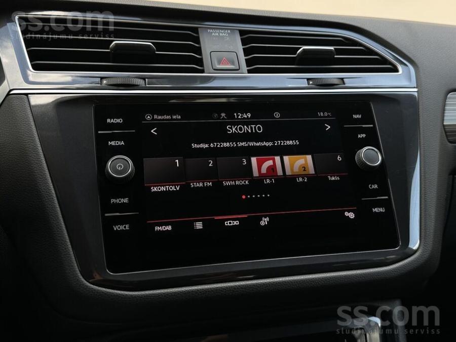 Pelēks Volkswagen Tiguan 2024 Rīga, ar dzinēja tilpumu 1.50 L un nobraukumu 68 tūkst. km par 28550 €, foto 14 vietnē AUTOMOTO.COM.LV