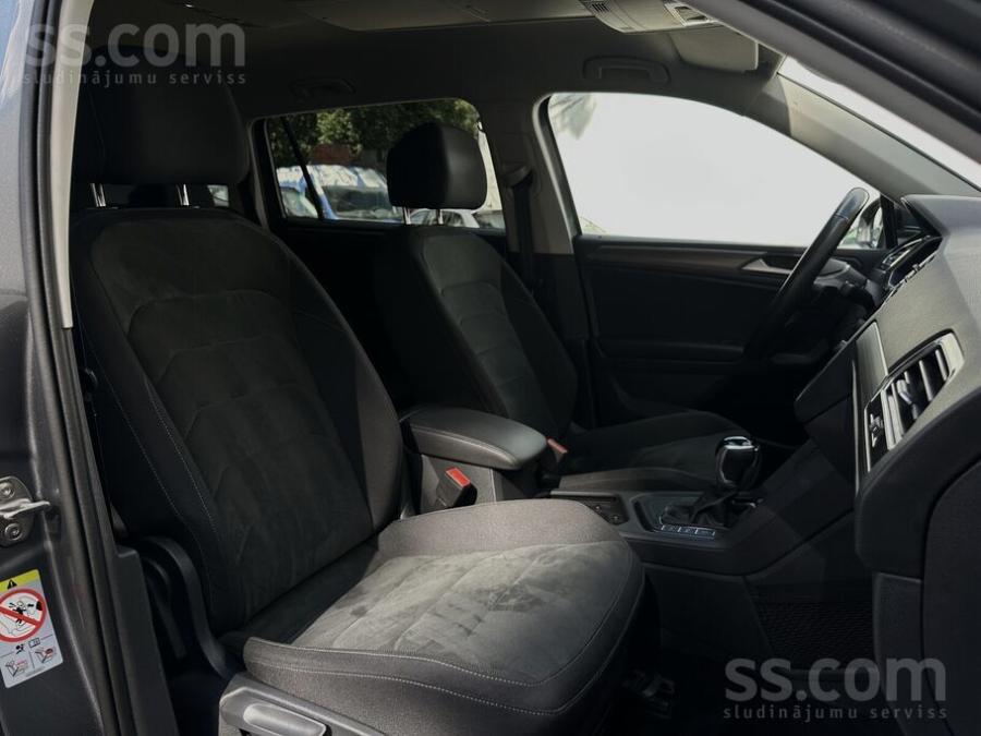 Pelēks Volkswagen Tiguan 2024 Rīga, ar dzinēja tilpumu 1.50 L un nobraukumu 68 tūkst. km par 28550 €, foto 19 vietnē AUTOMOTO.COM.LV