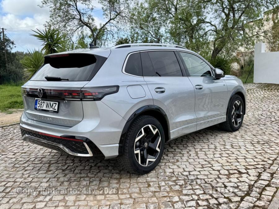 Grey Volkswagen Tiguan 2025 in Tallinn, with an engine capacity of 2.00 L and mileage of 27 thousand km for 37450 €, photo 3 on AUTOMOTO.COM.LV