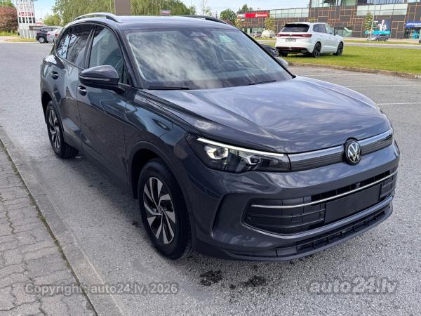 Grey Volkswagen Tiguan 2026 in Viljandi, with an engine capacity of 2.00 L and mileage of 1 thousand km for 39990 €, photo 2 on AUTOMOTO.COM.LV