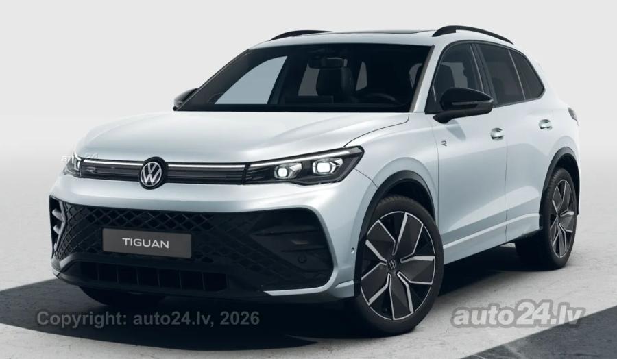 Pelēks Volkswagen Tiguan 2026 Pērnava, ar dzinēja tilpumu 2.00 L un nobraukumu 0 tūkst. km par 56591 €, foto 1 vietnē AUTOMOTO.COM.LV