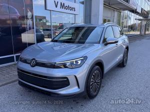 Grey Volkswagen Tiguan 2026 in Viljandi, with an engine capacity of 1.50 L and mileage of 0 thousand km for 34999 €, photo 1 on AUTOMOTO.COM.LV