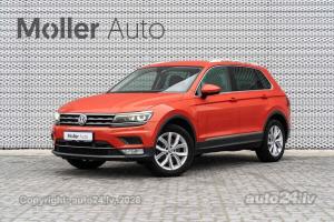Orange Volkswagen Tiguan 2017 in Riga, with an engine capacity of 2.00 L and mileage of 196 thousand km for 16490 €, photo  on AUTOMOTO.COM.LV