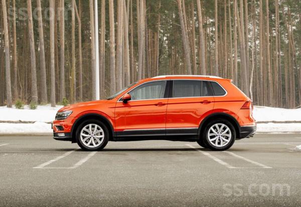 Oranžs Volkswagen Tiguan 2017 Rīga, ar dzinēja tilpumu 2.00 L un nobraukumu 191 tūkst. km par 16490 €, foto 4 vietnē AUTOMOTO.COM.LV