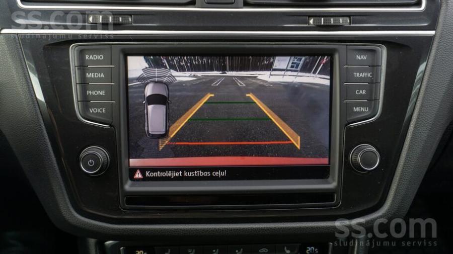 Orange Volkswagen Tiguan 2017 in Riga, with an engine capacity of 2.00 L and mileage of 191 thousand km for 16490 €, photo 22 on AUTOMOTO.COM.LV