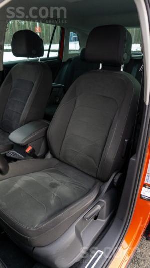 Orange Volkswagen Tiguan 2017 in Riga, with an engine capacity of 2.00 L and mileage of 191 thousand km for 16490 €, photo 30 on AUTOMOTO.COM.LV