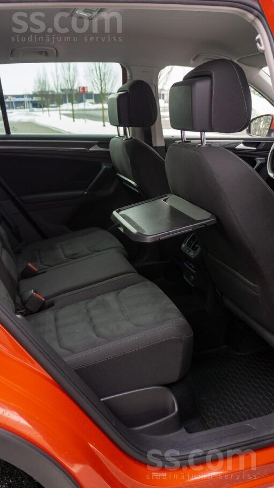 Orange Volkswagen Tiguan 2017 in Riga, with an engine capacity of 2.00 L and mileage of 191 thousand km for 16490 €, photo 32 on AUTOMOTO.COM.LV