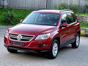 Sarkans Volkswagen Tiguan 2009 Viļņa, ar dzinēja tilpumu 2.00 L un nobraukumu 340 tūkst. km par 5200 €, foto 5 vietnē AUTOMOTO.COM.LV
