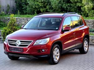 Sarkans Volkswagen Tiguan 2009 Viļņa, ar dzinēja tilpumu 2.00 L un nobraukumu 340 tūkst. km par 5200 €, foto 14 vietnē AUTOMOTO.COM.LV