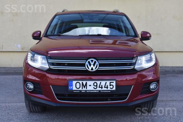 Sarkans Volkswagen Tiguan 2013 Talsi, ar dzinēja tilpumu 2.00 L un nobraukumu 224 tūkst. km par 9900 €, foto 3 vietnē AUTOMOTO.COM.LV
