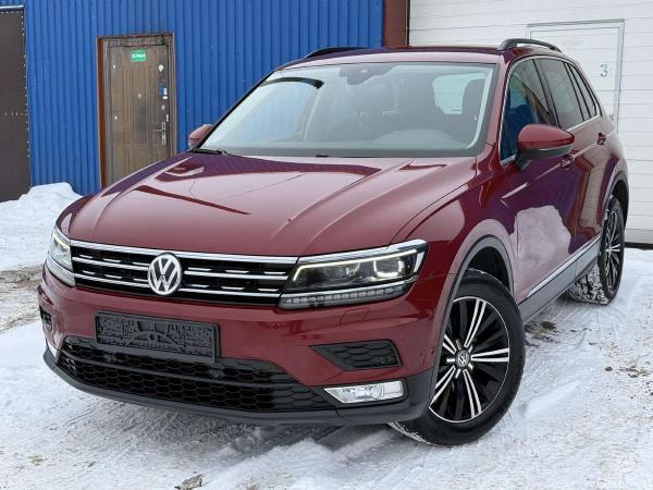 Sarkans Volkswagen Tiguan 2016 Prienai, ar dzinēja tilpumu 1.97 L un nobraukumu 273 tūkst. km par 14700 €, foto 2 vietnē AUTOMOTO.COM.LV