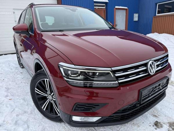 Sarkans Volkswagen Tiguan 2016 Prienai, ar dzinēja tilpumu 1.97 L un nobraukumu 273 tūkst. km par 14700 €, foto 4 vietnē AUTOMOTO.COM.LV