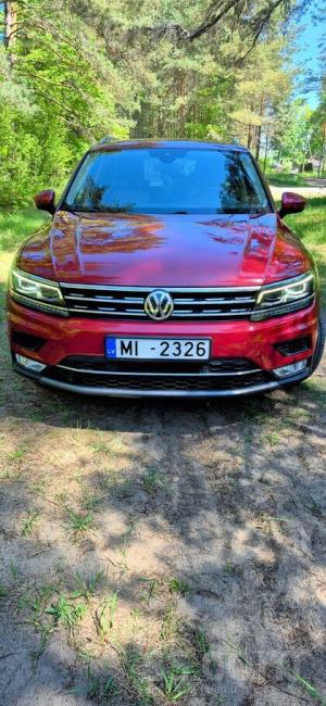 Sarkans Volkswagen Tiguan 2016 Rīga, ar dzinēja tilpumu 2.00 L un nobraukumu 158 tūkst. km par 15200 €, foto 6 vietnē AUTOMOTO.COM.LV