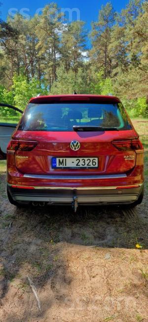 Sarkans Volkswagen Tiguan 2016 Rīga, ar dzinēja tilpumu 2.00 L un nobraukumu 158 tūkst. km par 15200 €, foto 7 vietnē AUTOMOTO.COM.LV