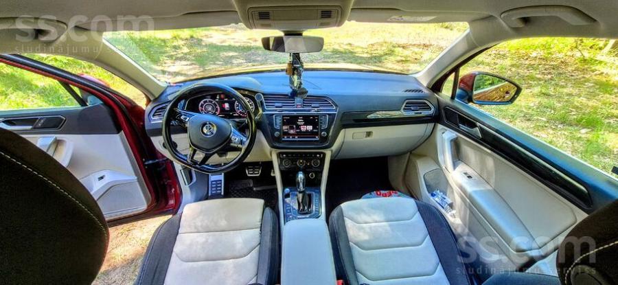 Sarkans Volkswagen Tiguan 2016 Rīga, ar dzinēja tilpumu 2.00 L un nobraukumu 158 tūkst. km par 15200 €, foto 9 vietnē AUTOMOTO.COM.LV