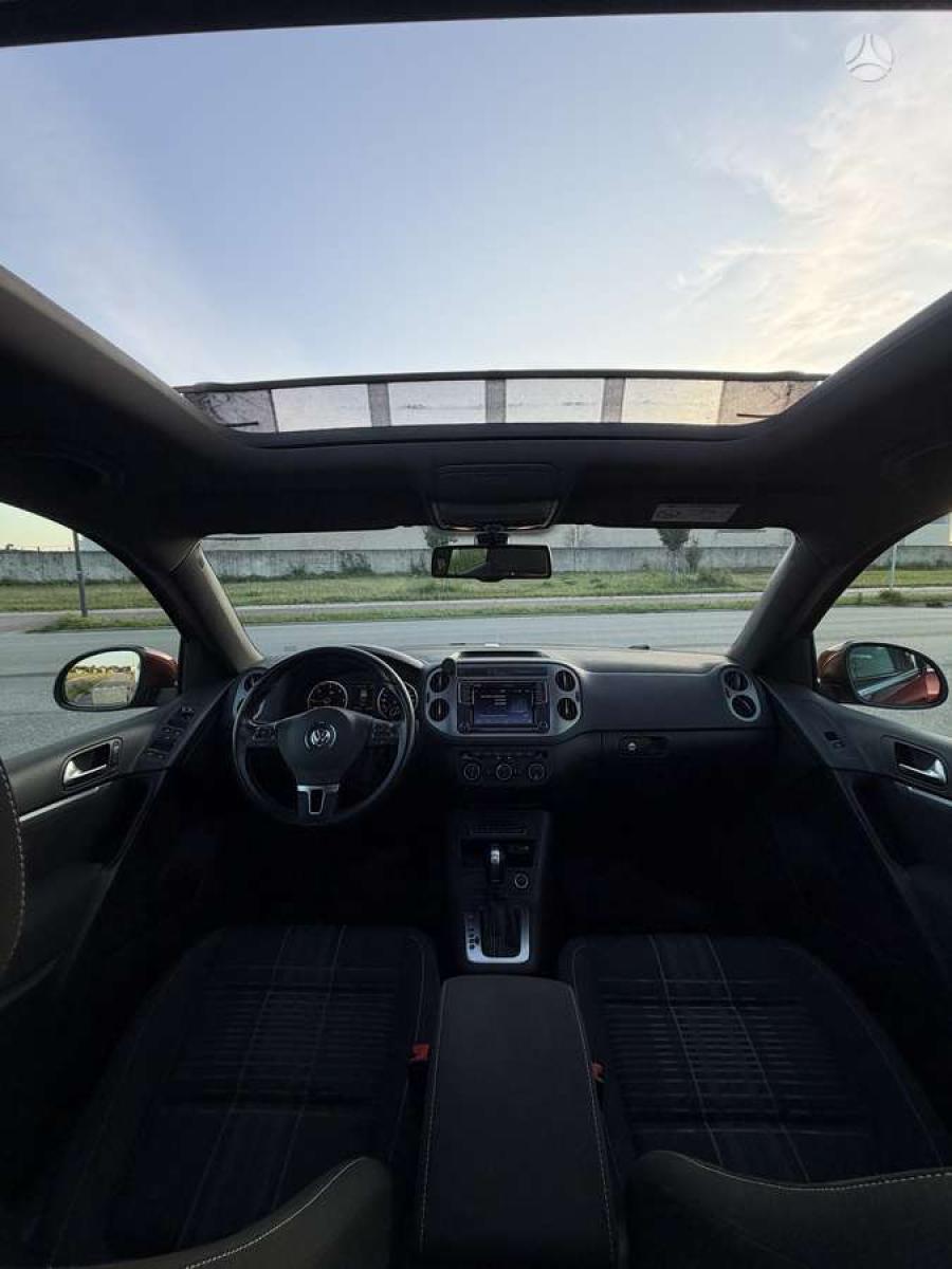 Sarkans Volkswagen Tiguan 2016 Kauņa, ar dzinēja tilpumu 1.97 L un nobraukumu 296 tūkst. km par 10499 €, foto 14 vietnē AUTOMOTO.COM.LV