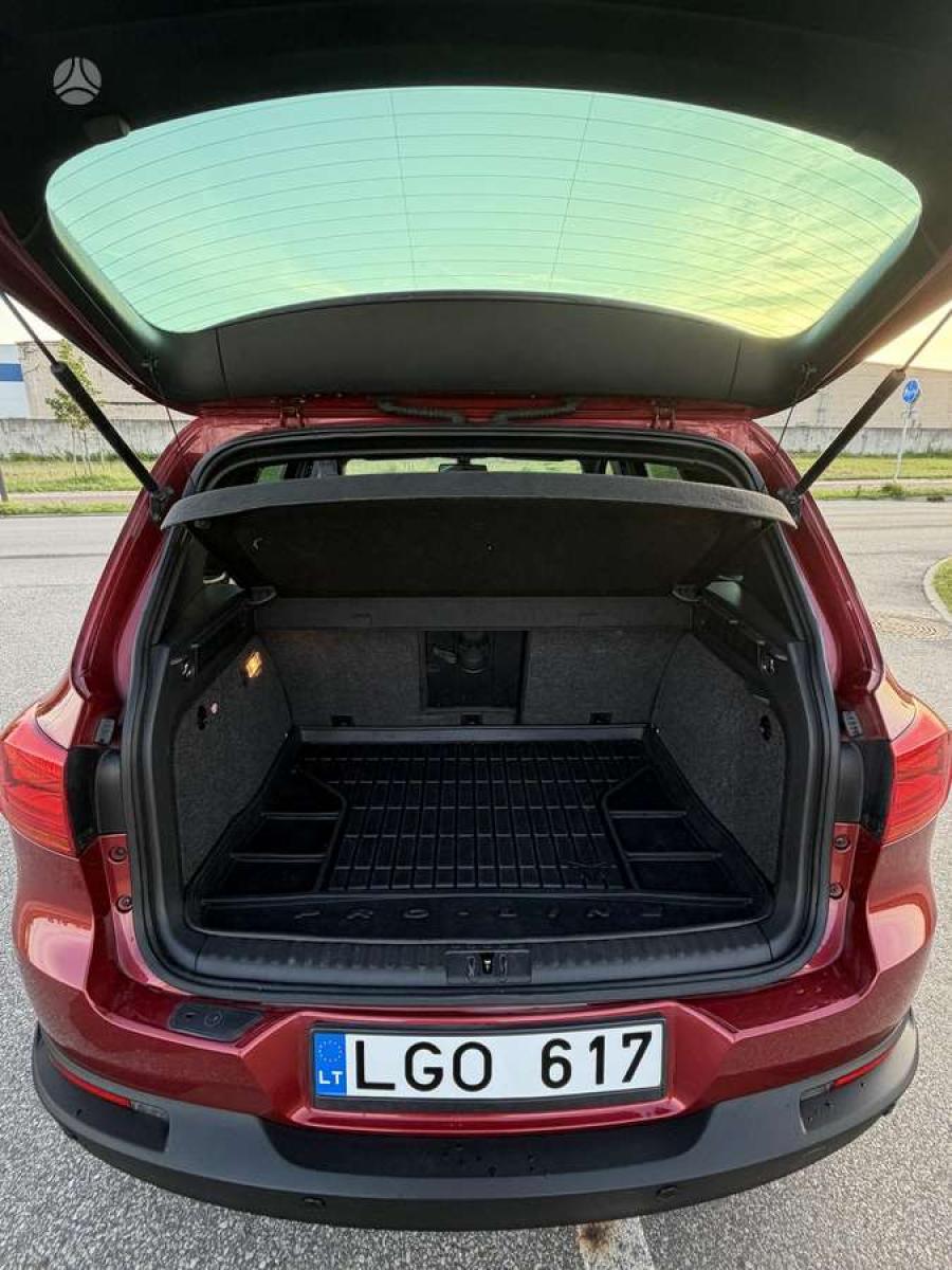 Sarkans Volkswagen Tiguan 2016 Kauņa, ar dzinēja tilpumu 1.97 L un nobraukumu 296 tūkst. km par 10499 €, foto 16 vietnē AUTOMOTO.COM.LV