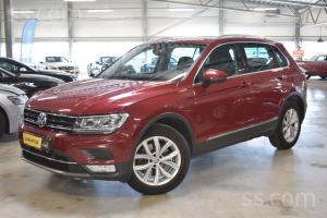 Sarkans Volkswagen Tiguan 2017 Rīga, ar dzinēja tilpumu 2.00 L un nobraukumu 118 tūkst. km par 19900 €, foto 1 vietnē AUTOMOTO.COM.LV