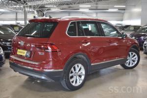 Sarkans Volkswagen Tiguan 2017 Rīga, ar dzinēja tilpumu 2.00 L un nobraukumu 118 tūkst. km par 19900 €, foto 2 vietnē AUTOMOTO.COM.LV