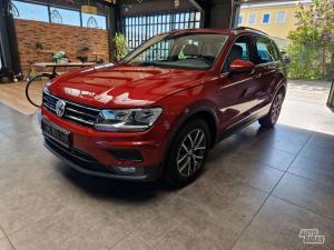 Sarkans Volkswagen Tiguan 2017 Kauņa, ar dzinēja tilpumu 1.40 L un nobraukumu 56 tūkst. km par 22399 €, foto 3 vietnē AUTOMOTO.COM.LV