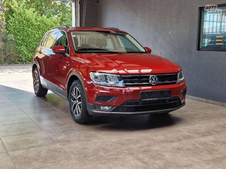 Sarkans Volkswagen Tiguan 2017 Kauņa, ar dzinēja tilpumu 1.40 L un nobraukumu 56 tūkst. km par 22399 €, foto 5 vietnē AUTOMOTO.COM.LV