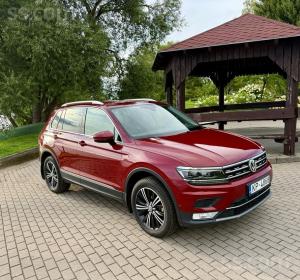 Sarkans Volkswagen Tiguan 2017 Ogre, ar dzinēja tilpumu 2.00 L un nobraukumu 271 tūkst. km par 14000 €, foto 3 vietnē AUTOMOTO.COM.LV