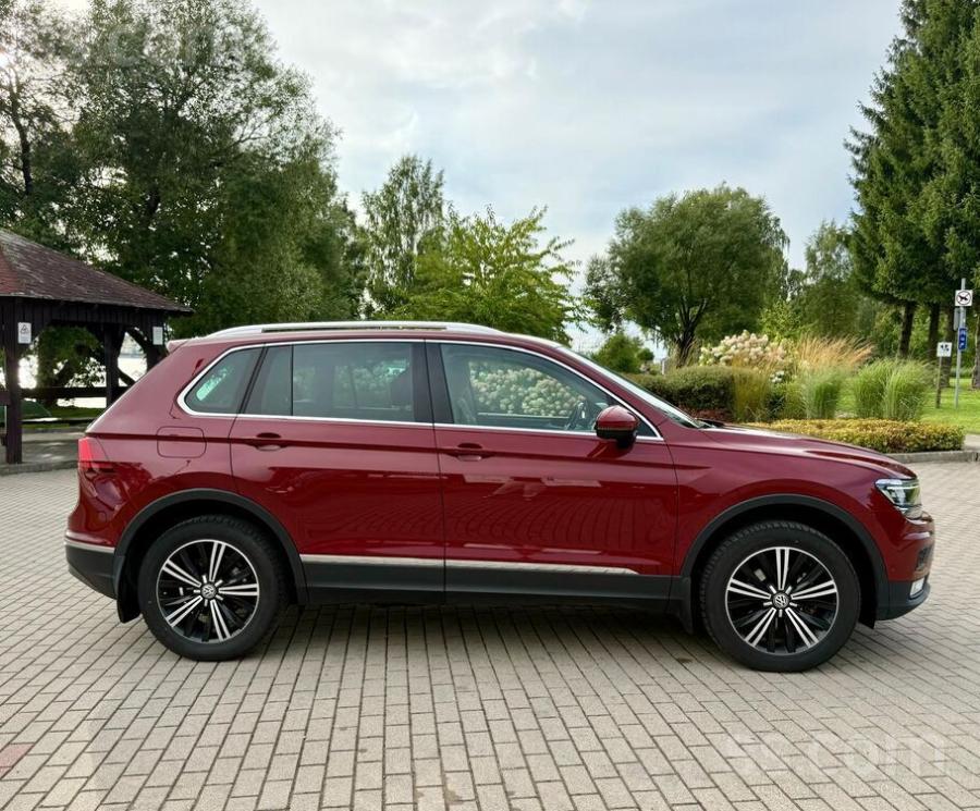 Sarkans Volkswagen Tiguan 2017 Ogre, ar dzinēja tilpumu 2.00 L un nobraukumu 271 tūkst. km par 14000 €, foto 4 vietnē AUTOMOTO.COM.LV