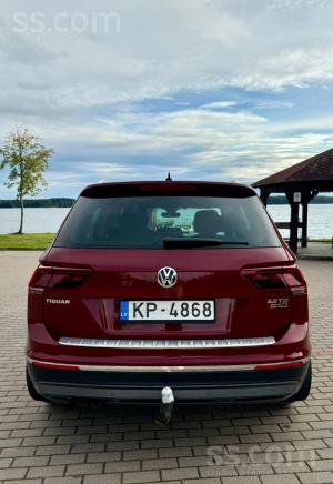 Sarkans Volkswagen Tiguan 2017 Ogre, ar dzinēja tilpumu 2.00 L un nobraukumu 271 tūkst. km par 14000 €, foto 5 vietnē AUTOMOTO.COM.LV