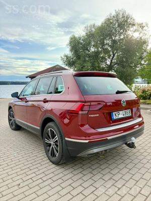 Sarkans Volkswagen Tiguan 2017 Ogre, ar dzinēja tilpumu 2.00 L un nobraukumu 271 tūkst. km par 14000 €, foto 6 vietnē AUTOMOTO.COM.LV
