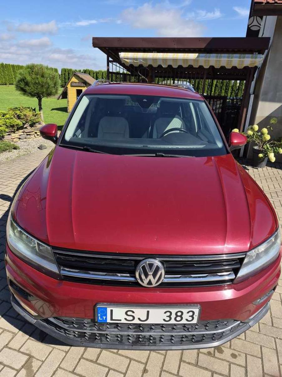 Sarkans Volkswagen Tiguan 2017 Šauļi, ar dzinēja tilpumu 1.97 L un nobraukumu 242 tūkst. km par 9900 €, foto 11 vietnē AUTOMOTO.COM.LV