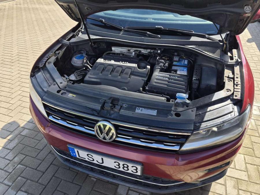 Sarkans Volkswagen Tiguan 2017 Šauļi, ar dzinēja tilpumu 1.97 L un nobraukumu 242 tūkst. km par 9900 €, foto 16 vietnē AUTOMOTO.COM.LV