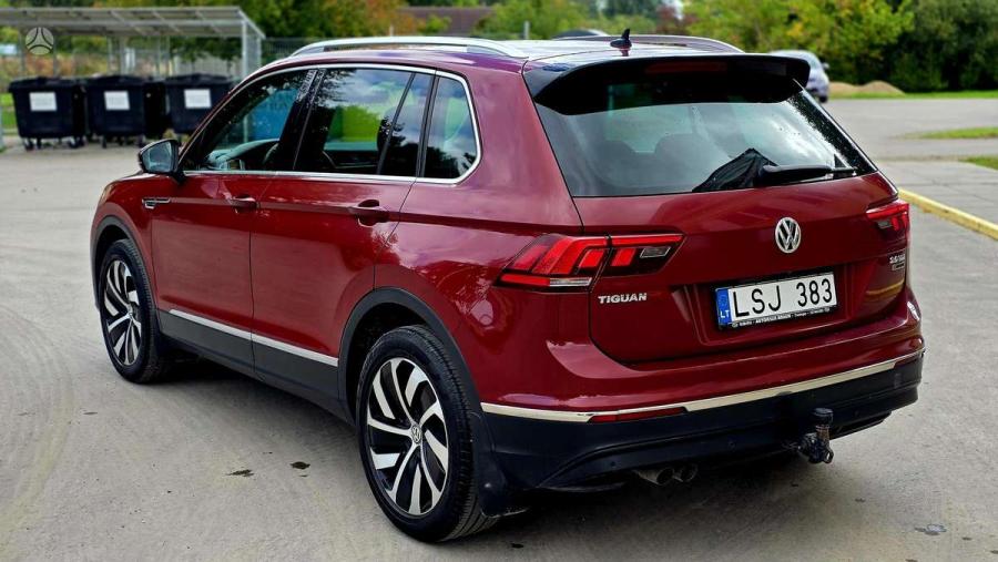 Sarkans Volkswagen Tiguan 2017 Šauļi, ar dzinēja tilpumu 1.97 L un nobraukumu 240 tūkst. km par 13900 €, foto 12 vietnē AUTOMOTO.COM.LV