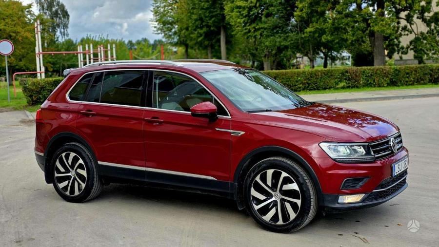 Sarkans Volkswagen Tiguan 2017 Šauļi, ar dzinēja tilpumu 1.97 L un nobraukumu 240 tūkst. km par 13900 €, foto 15 vietnē AUTOMOTO.COM.LV