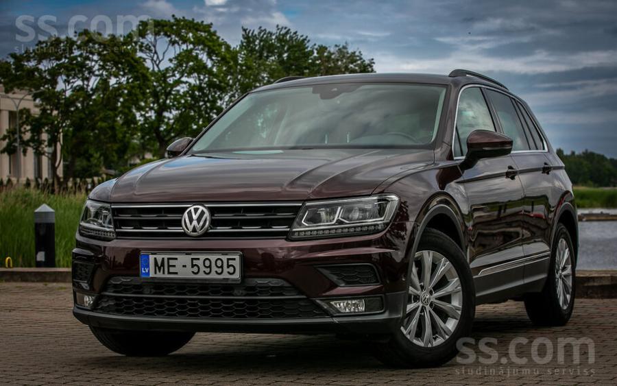Sarkans Volkswagen Tiguan 2018 Jūrmala, ar dzinēja tilpumu 1.40 L un nobraukumu 112 tūkst. km par 18700 €, foto 2 vietnē AUTOMOTO.COM.LV
